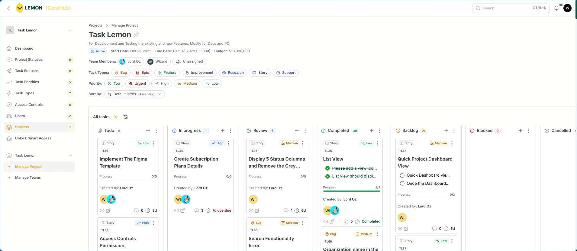 Project Management Hero Image